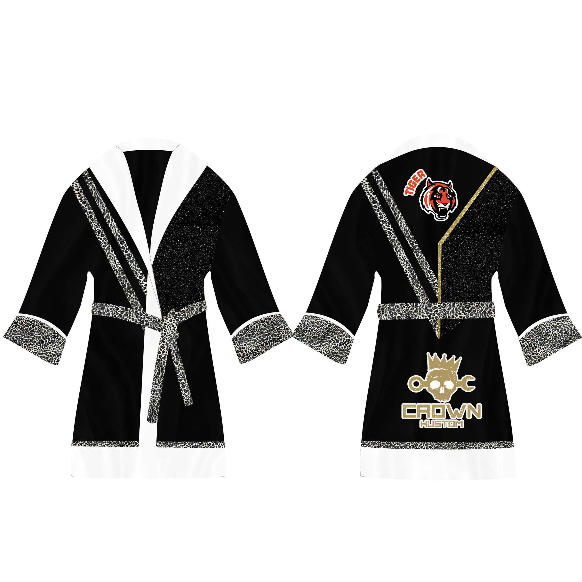 Custom Boxer Robes: Satin Boxing Robe for Boxers