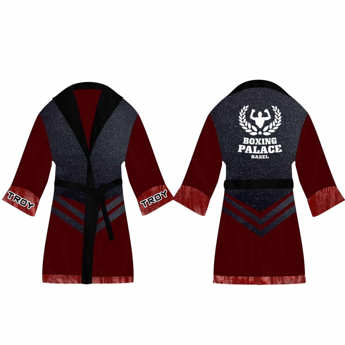 Custom Boxer Robes: Satin Boxing Robe for Boxers