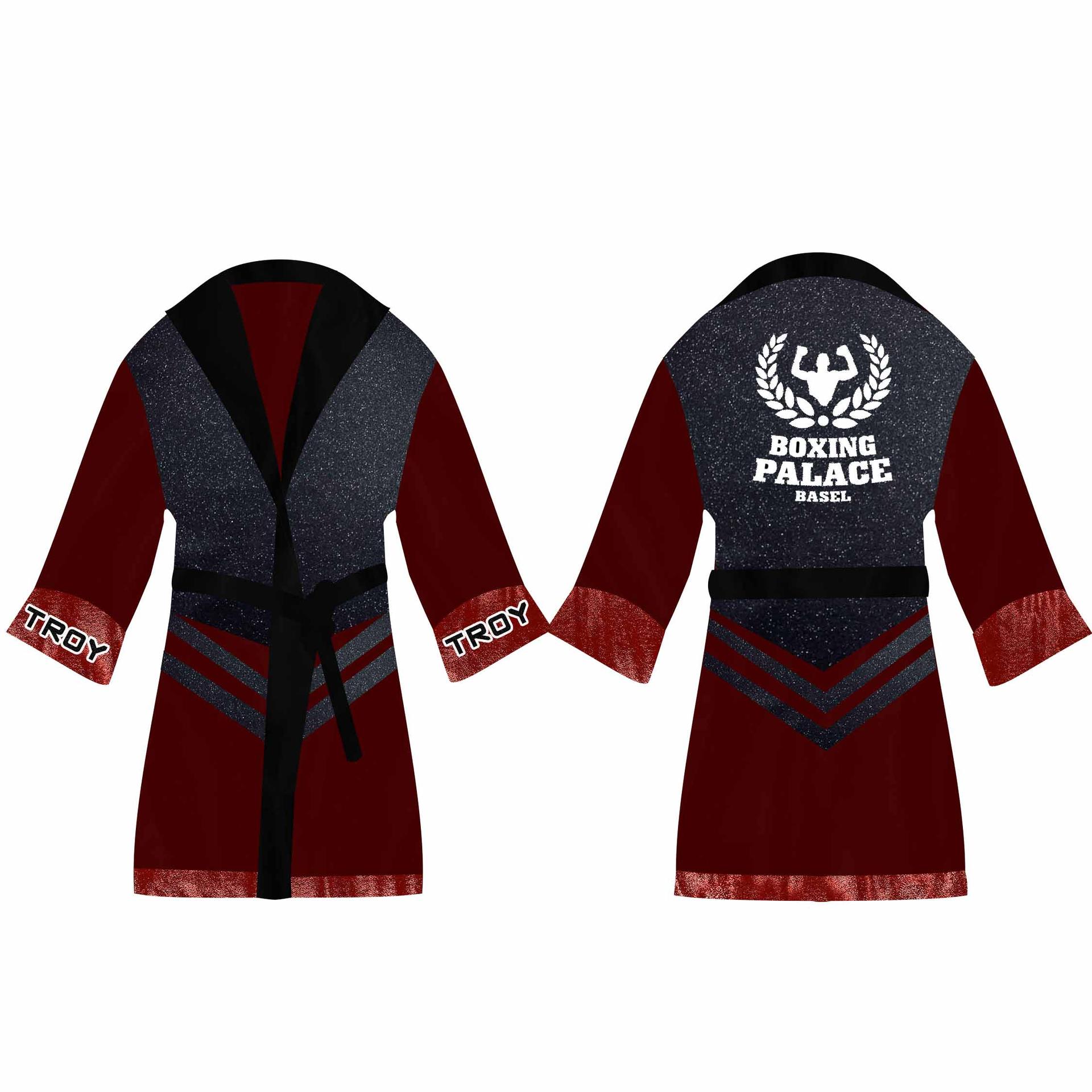 Custom Boxer Robes: Satin Boxing Robe for Boxers