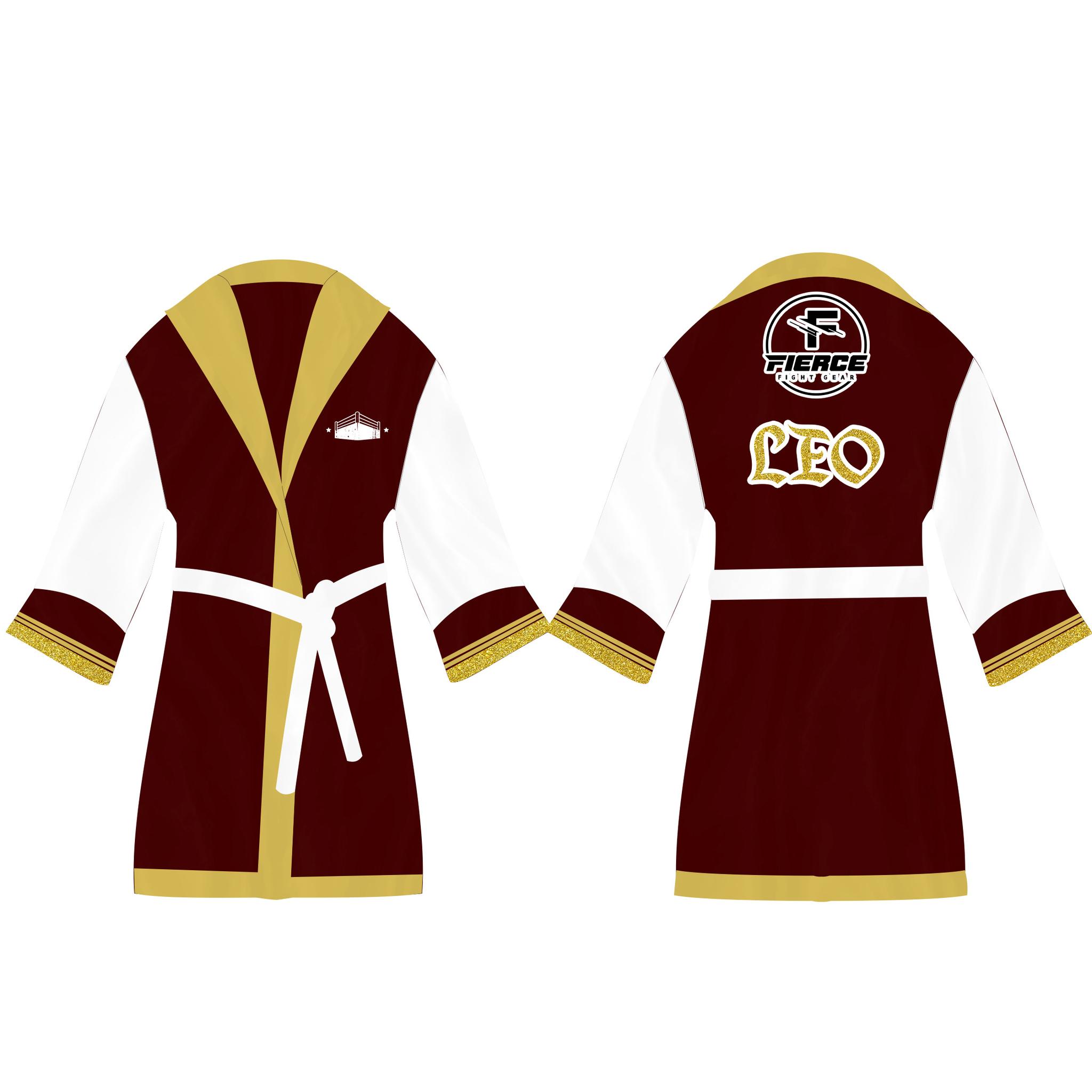 Custom Boxer Robes: Satin Boxing Robe for Boxers